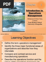 Stevenson 14e Chap001 | PDF | Operations Management | Supply Chain