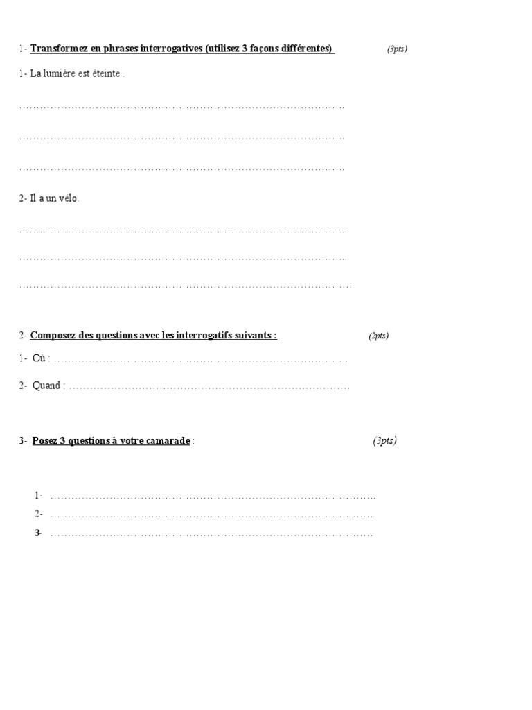 Grammaire Eb4 | PDF