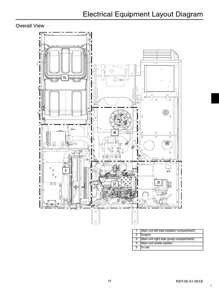 Equipment Electrical Layout | PDF | Switch | Turbocharger