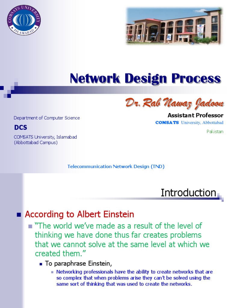 Network Design Process Guide | PDF | Computer Network | Conceptual Model