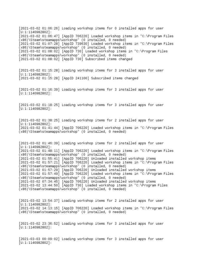 Workshop Log - Previous | PDF | Operating System Families | System Software