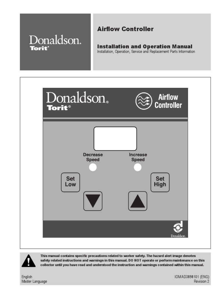 Airflow Controller: Installation and Operation Manual | PDF | Duct ...