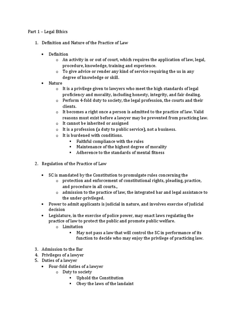PALE Part I-1 | PDF | Lawyer | Practice Of Law