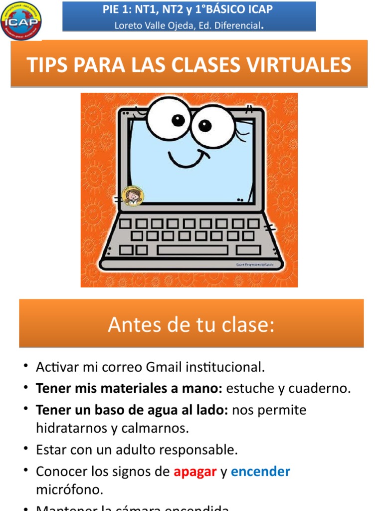 Tips para Las Clases Vituales | PDF