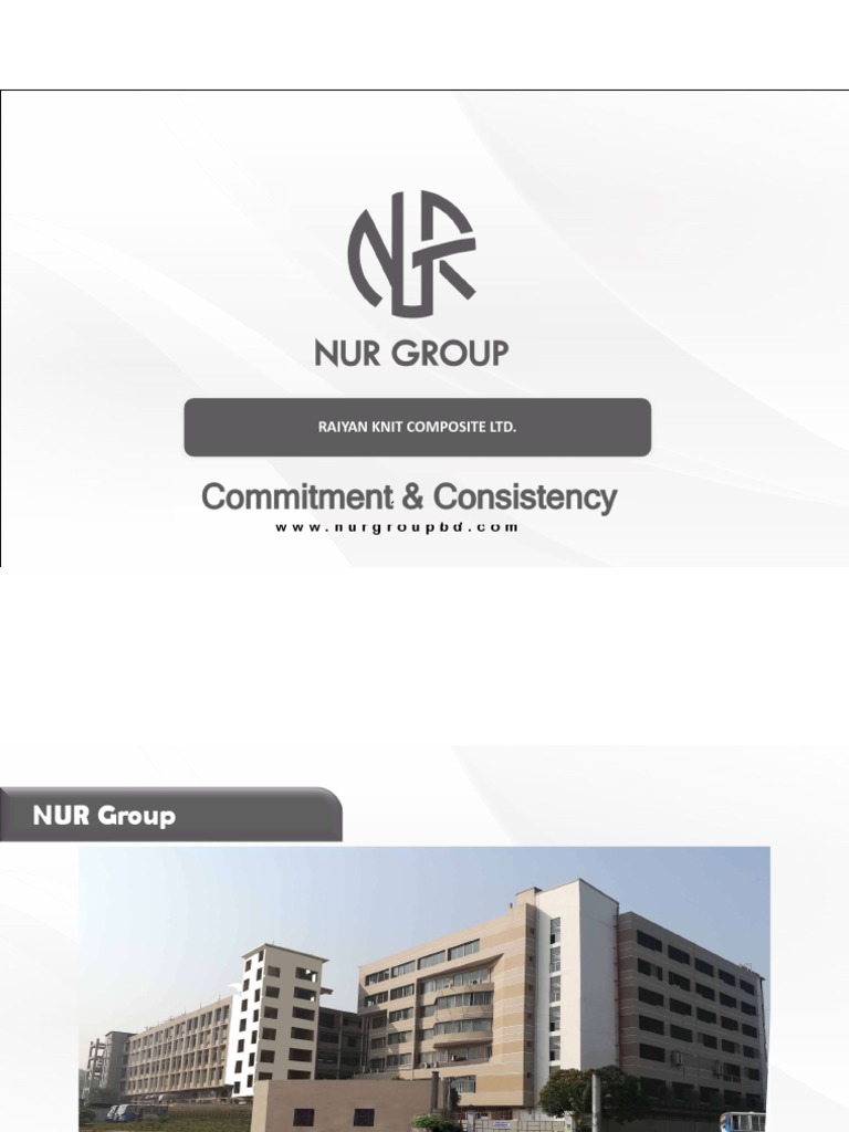 Nur Group Company Profile | PDF | Dyeing | Textiles