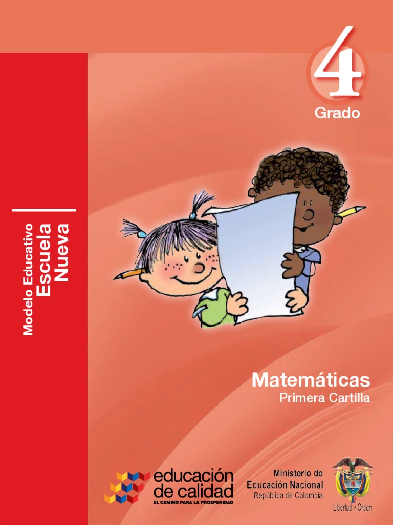 MT Grado04 01 | PDF | Matemática Elemental | Enseñanza de matemática