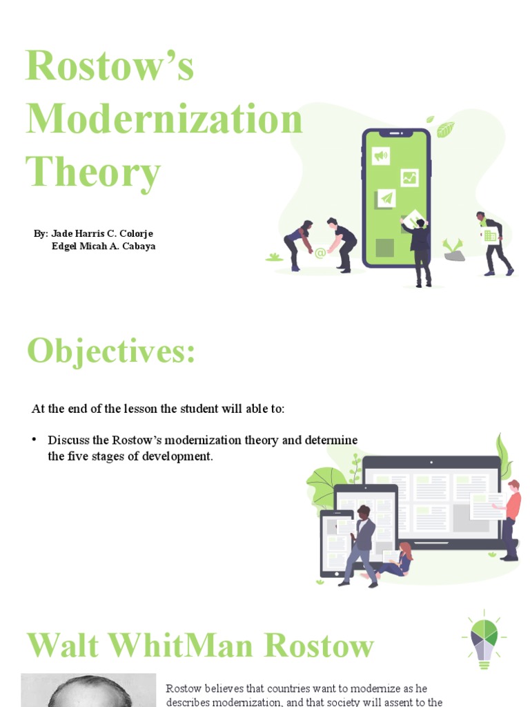 Rostow Modernization Theory | PDF | Modernization Theory | Economic Growth