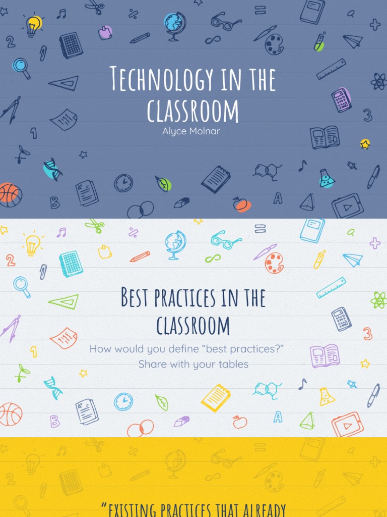 Best Practices for Technology in Classrooms | PDF | Differentiated ...