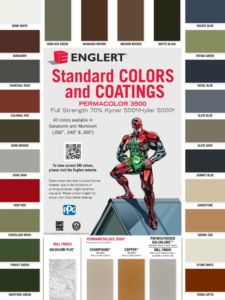 Englert Roofing Color Card | PDF
