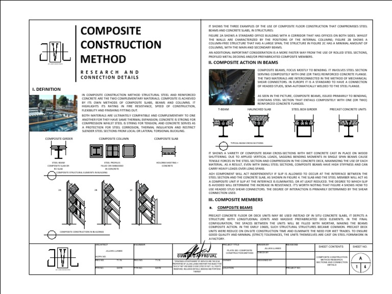 Composite Construction Method: Ii. Composite Action in Beams | PDF ...