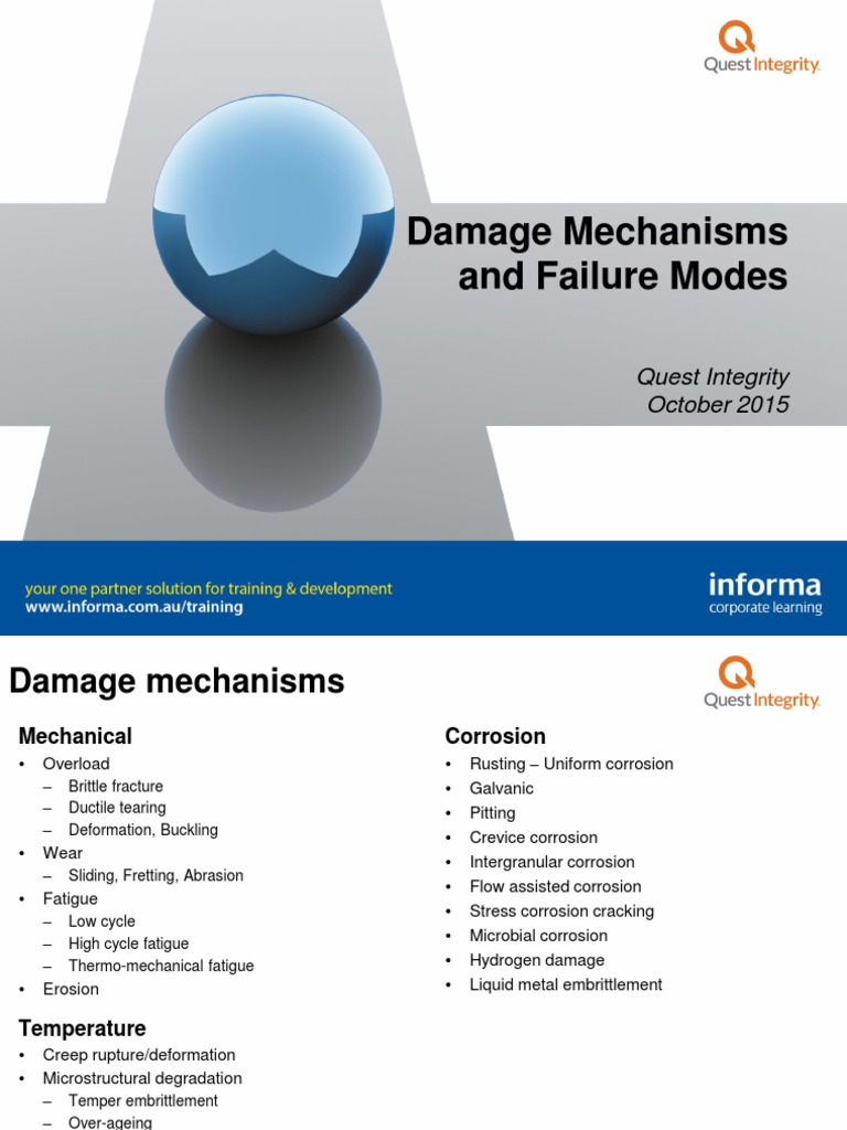 Lecture 3 - Damage Mechanisms | PDF | Fracture | Fracture Mechanics