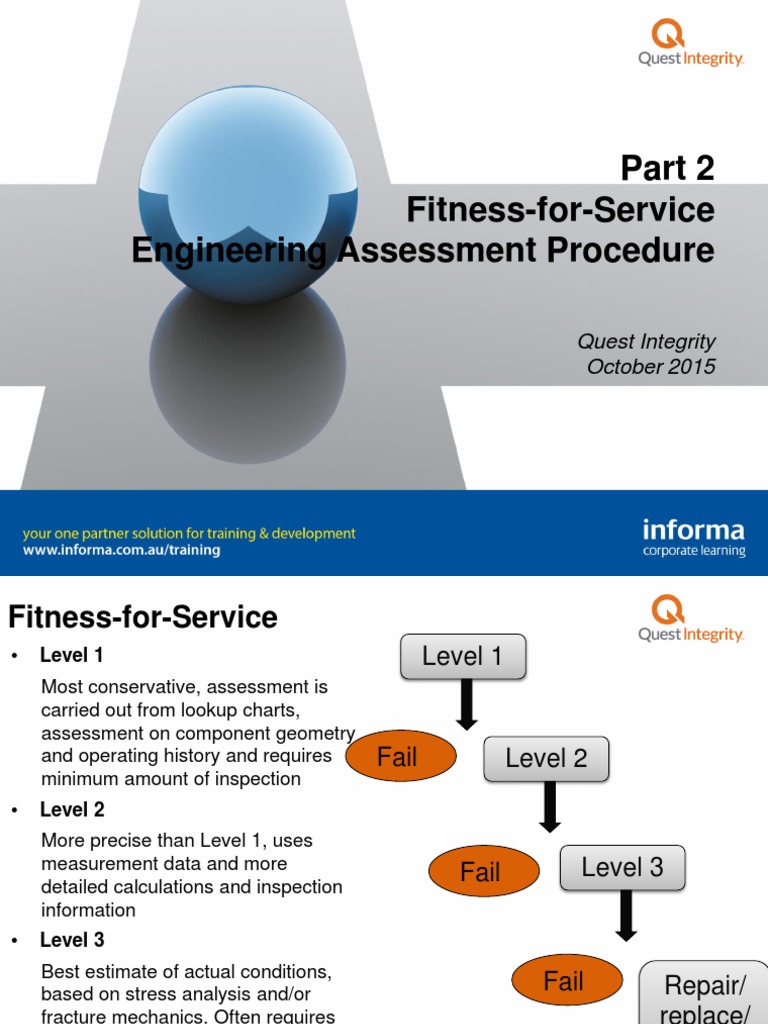 A Guide to Fitness-for-Service Engineering Assessments: A Three-Level ...