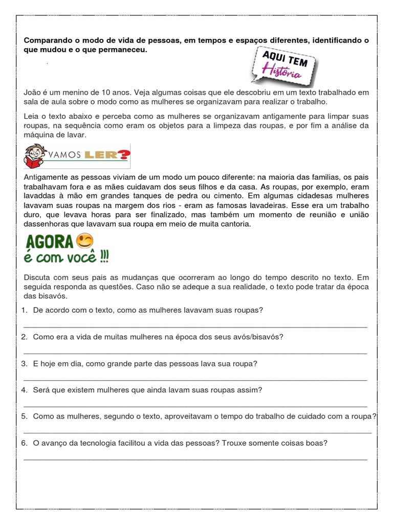 História 4º Ano | PDF
