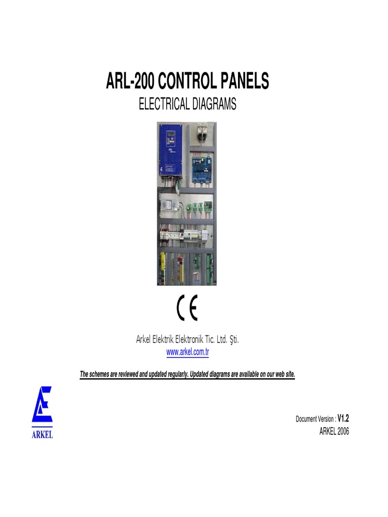 Arl-200 Electrical Diagrams V12 | PDF | Switch | Electrical Equipment