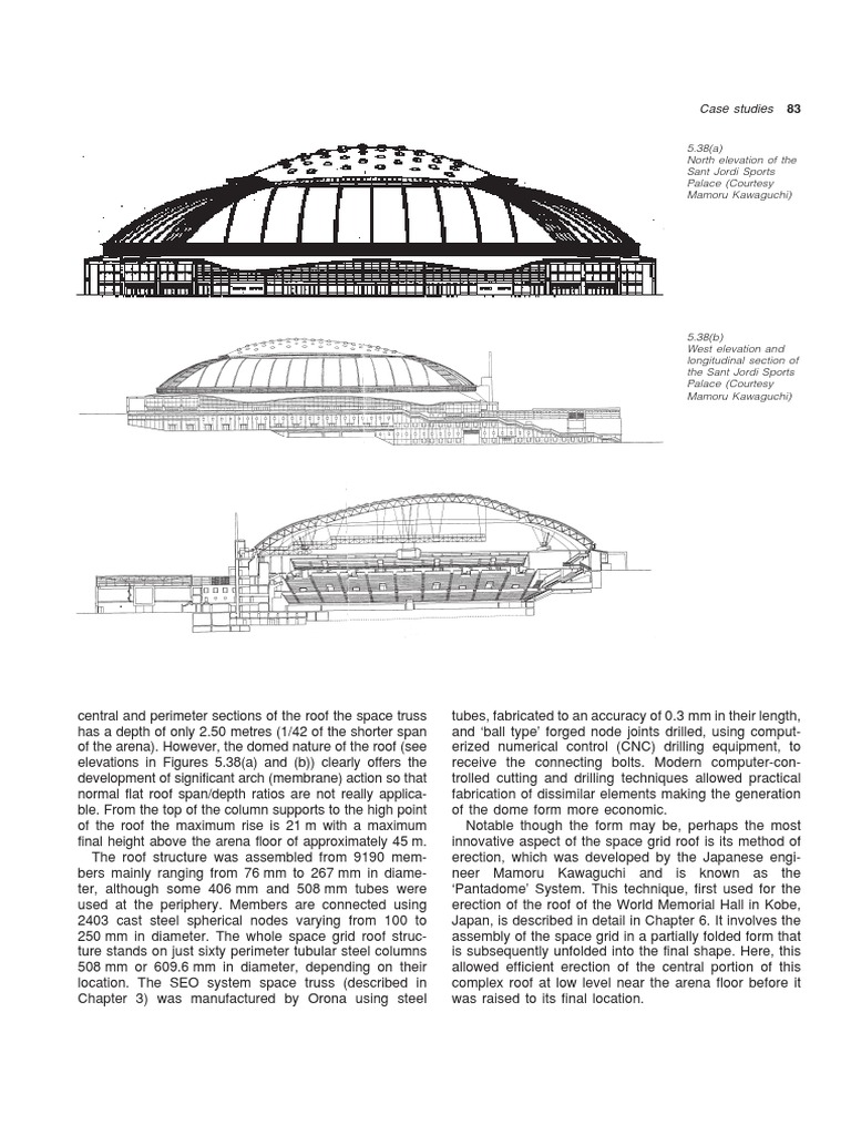 Space Grid Structures - John Chilton11 | PDF | Roof | Truss