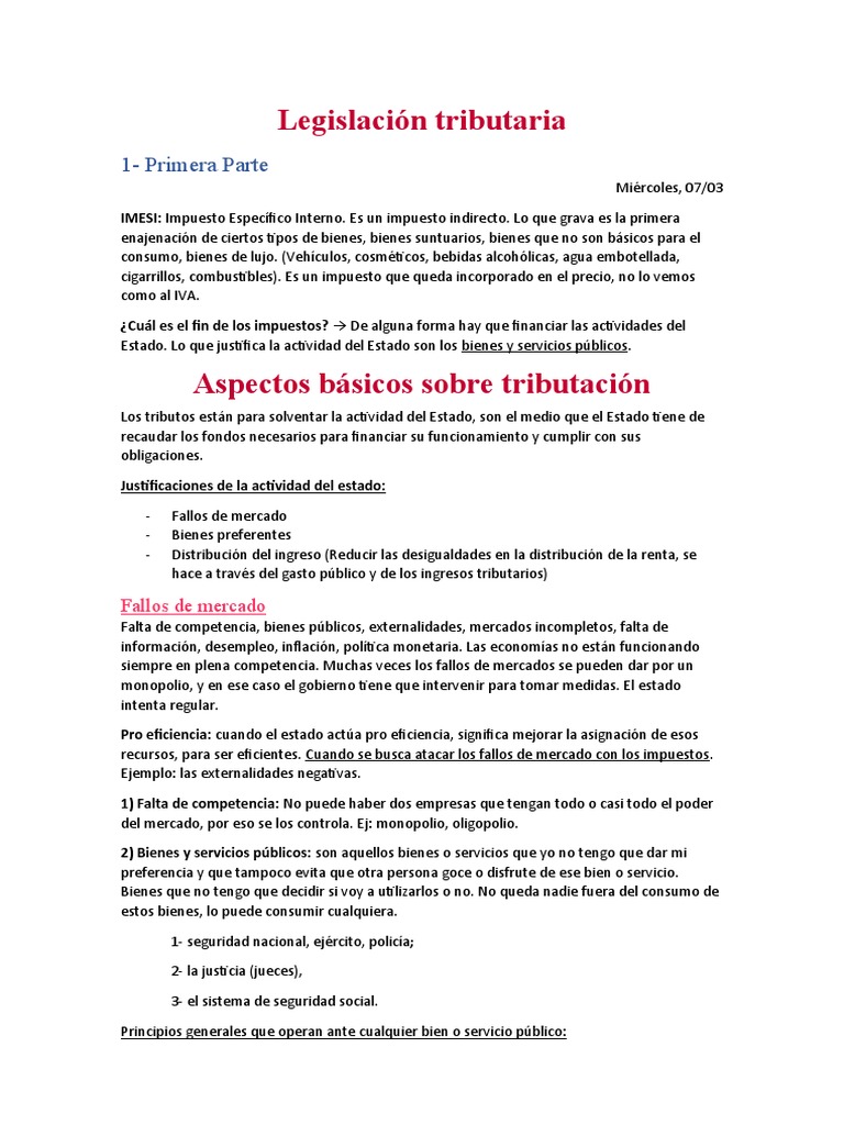 Legislacion Tributaria Uruguay | PDF | Impuestos | Estado (política)