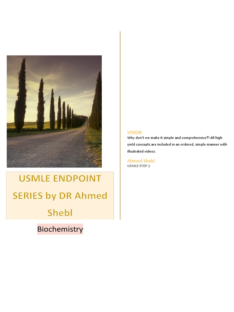 Biochemistry, Usmle Endpoint | PDF | Messenger Rna | Dna