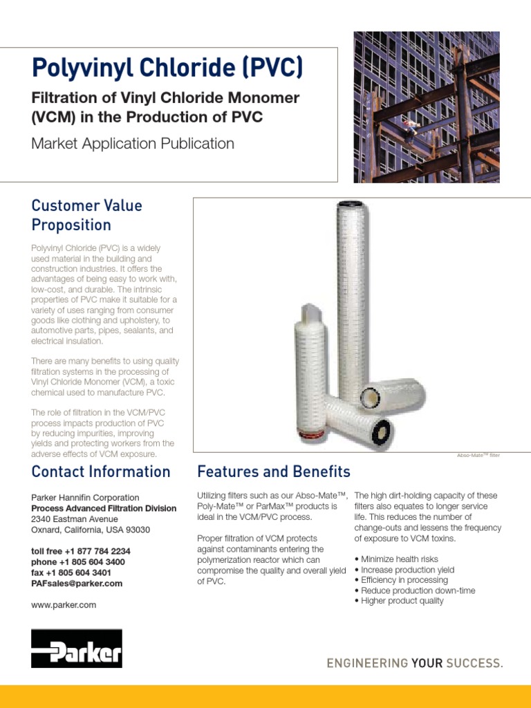 Map VCM-PVC 3-09 | PDF | Polyvinyl Chloride | Filtration