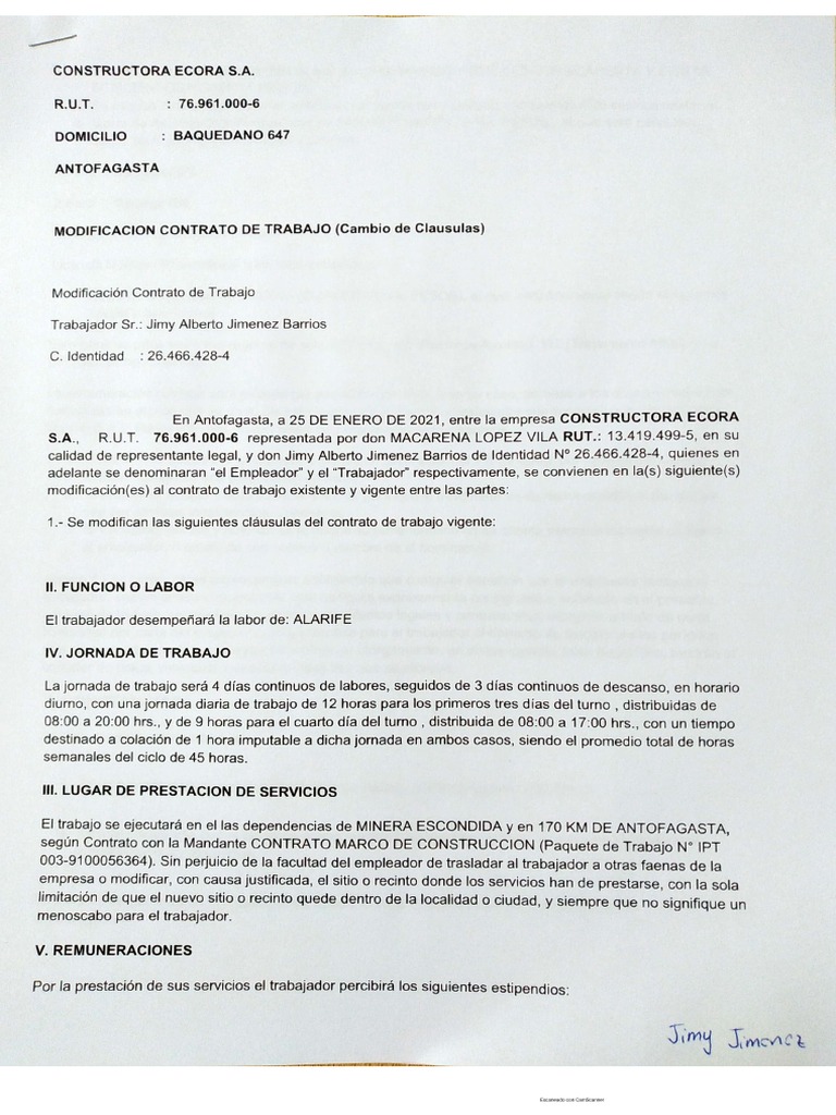 Anexo Alarife Jimy Jimenez | PDF
