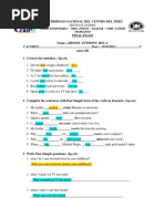 Asking For Born:: Where Were You Born? A: I Was Born in (Cities) | PDF ...