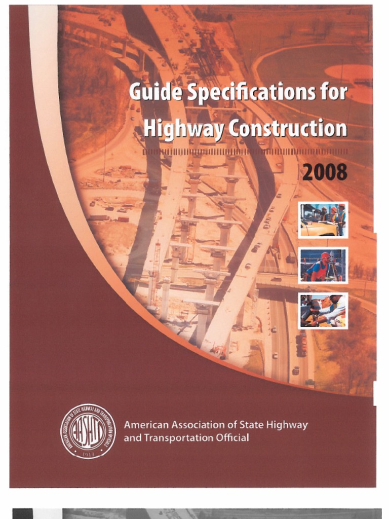 Aashto Guide Specifications For Highway Construction 2008 | PDF