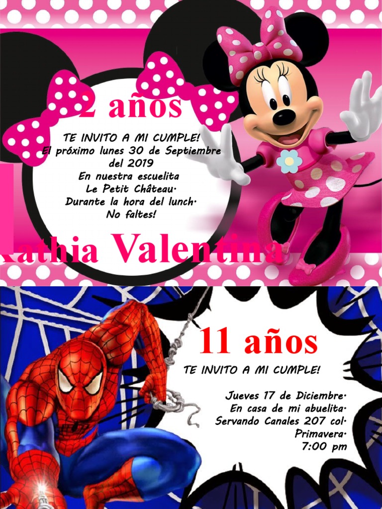 Mimi Invitacion | PDF