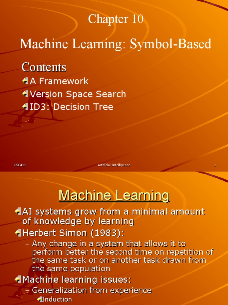 Symbol-Based Machine Learning Guide | PDF | Machine Learning ...
