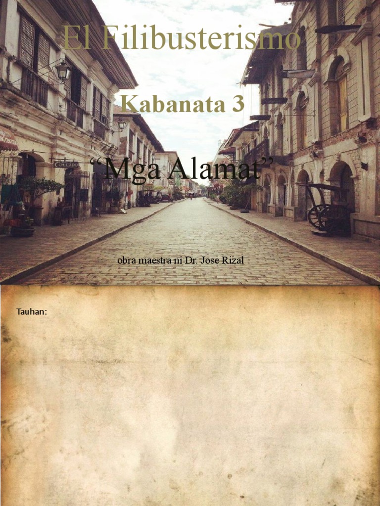 El Filibusterismo Kabanata 3 | PDF