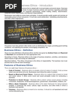 Business Ethics PPT 1 | PDF | Business Ethics | Employment