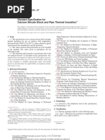 ASTM C552-2021 - Cellular Glass Thermal Insulation | PDF | Thermal ...
