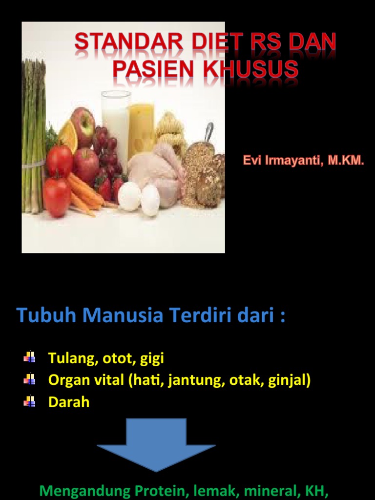 Standar Makanan RS Dan Khusus | PDF