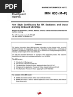 ECM GD-10 - USCG COFR Application Process | PDF | Surety | Guarantee