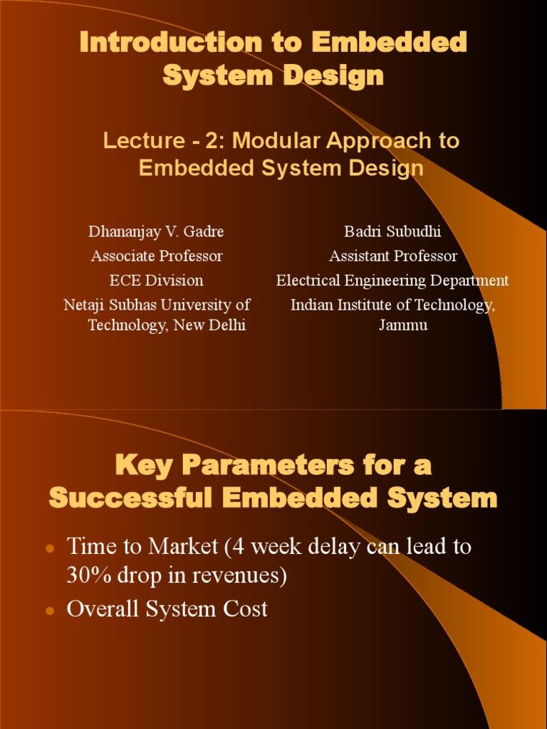 Modular Approach To ESD | PDF | Microcontroller | Embedded System