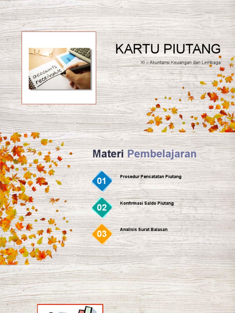 Kartu Piutang Xi Akl | PDF