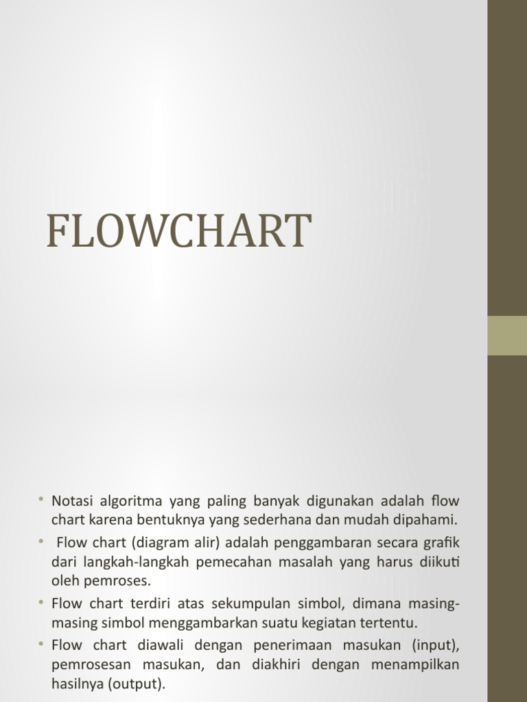 Flowchart Bahasa Pemrograman | PDF