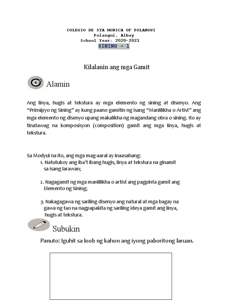 Alamin: Subukin | PDF