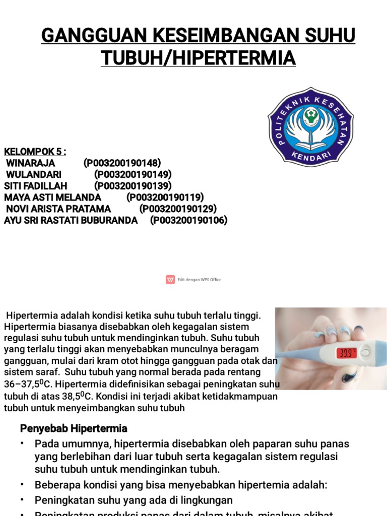 Panduan Hipertermia dan Penanganan | PDF