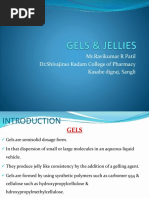 Classification and Types of Gels | PDF | Gel | Colloid