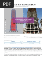 RSA Implementation in ETABS Guide | PDF | Structural Analysis | Force