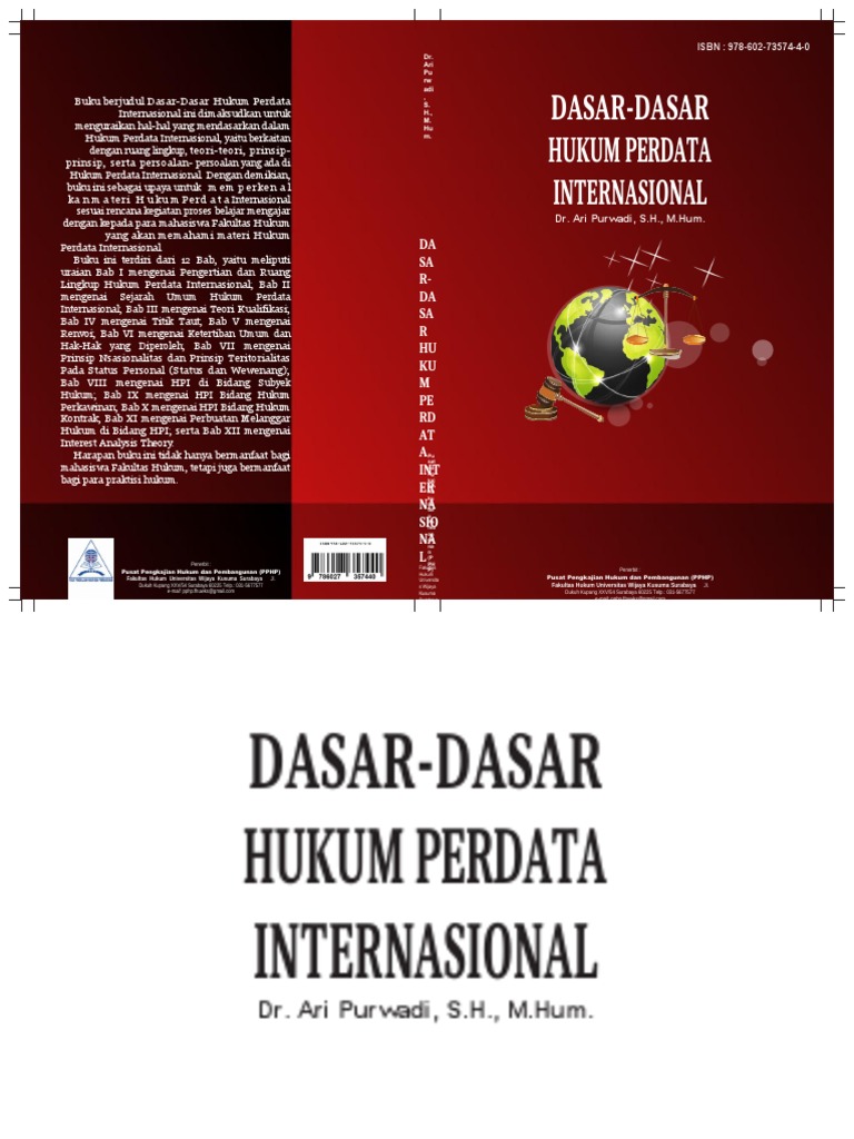 Buku Dasar Dasar Hukum Perdata Internasional - Ari Purwadi | PDF