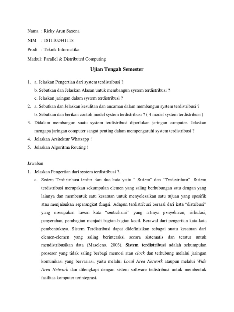 Parallel And Distributed Computing Pdf
