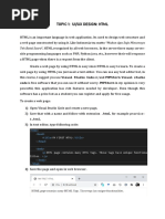 Grade 8 - Web Designing | PDF | Html | Html Element