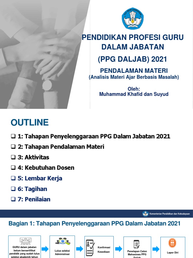 Pendalaman Materi - PPG Daljab 2021 | PDF
