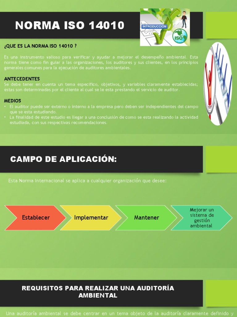 Iso 14010 | PDF | Auditoría | Contralor