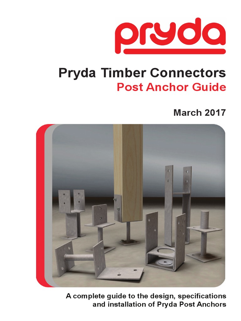 Pryda Post Anchor Guide | PDF | Lumber | Anchor