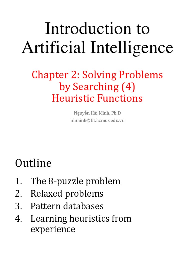 06 Heuristic Function | PDF | Computer Science | Algorithms