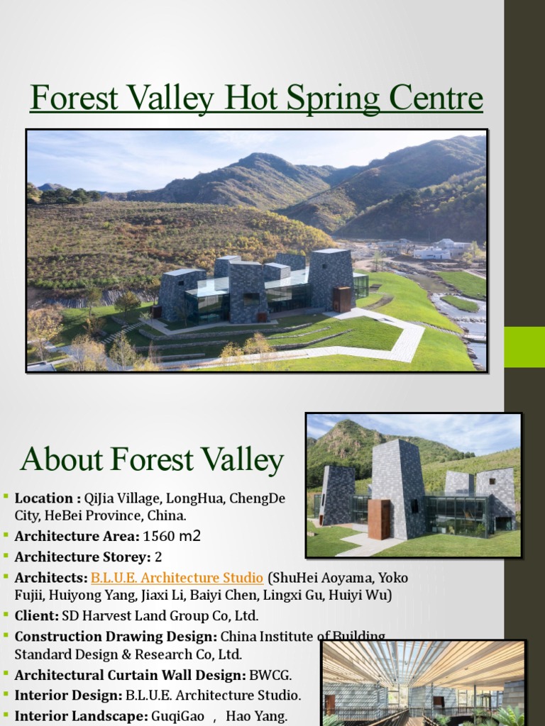 Forest Valley Hot Spring Design | PDF | Social Science | Science ...