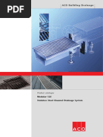 ACO Brickslot Drain Specifications | PDF | Drainage | Civil Engineering