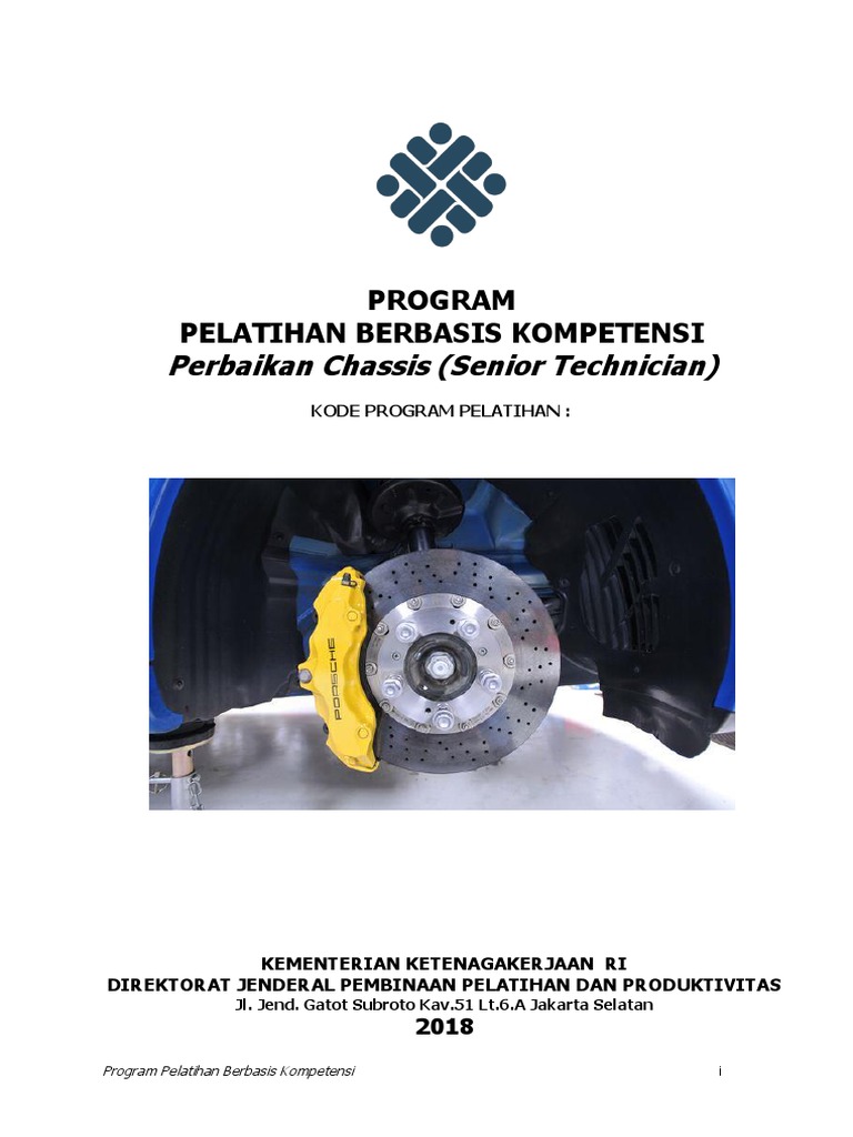 Perbaikan Chassis Berbasis Kompetensi: Program Pelatihan dan Kurikulum untuk Teknisi Senior | PDF