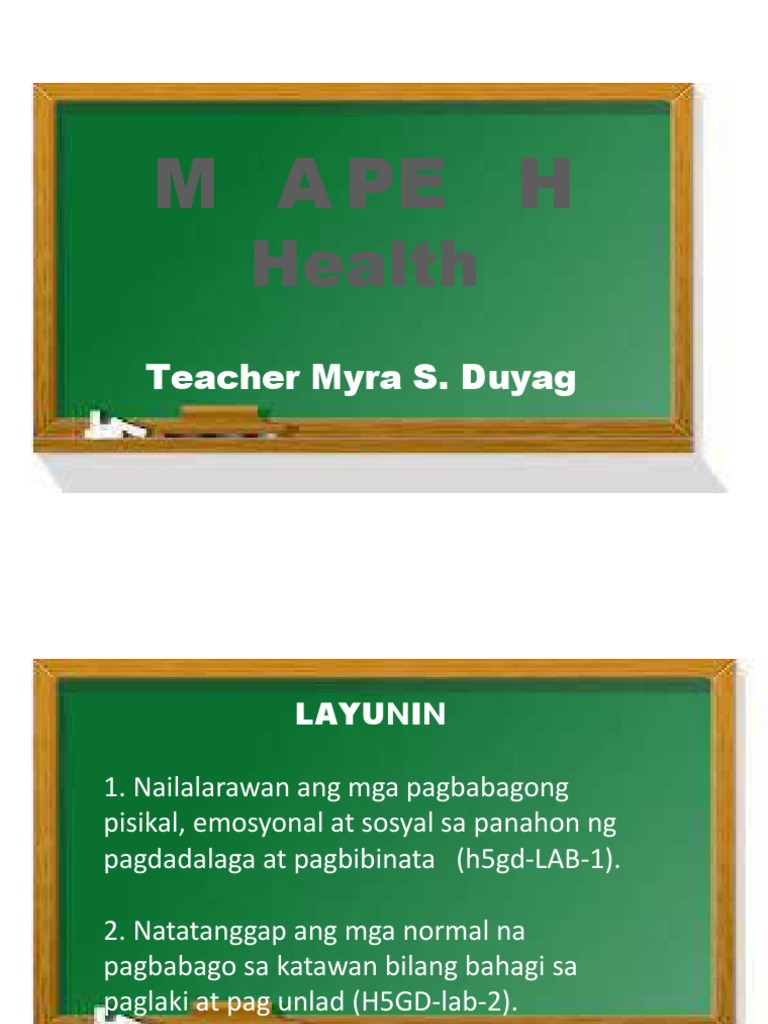 Co Mapeh | PDF